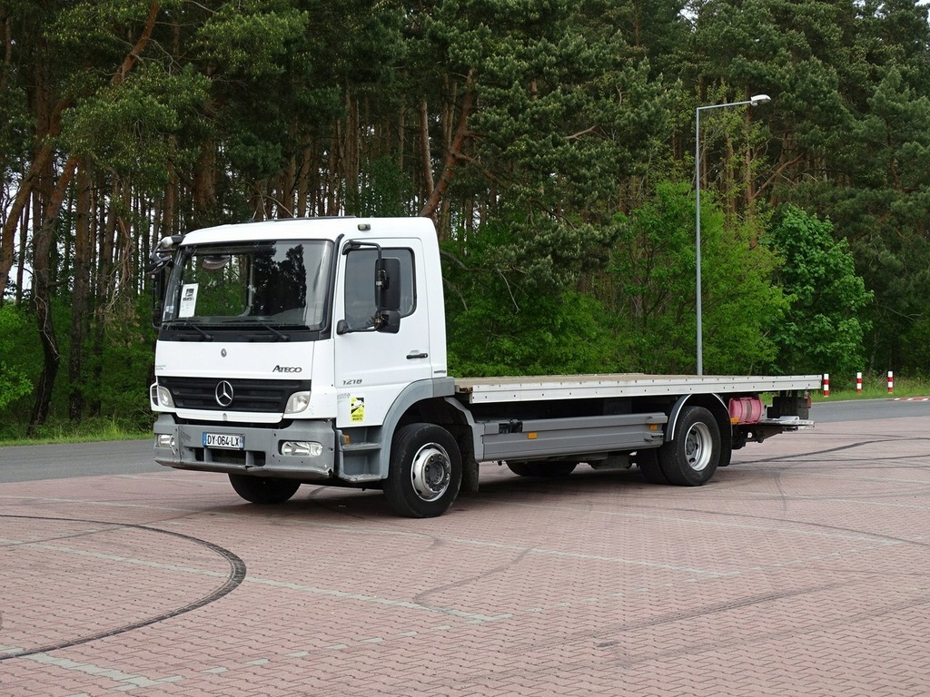 Mercedes ATEGO 1218 Platforma Książka Serwisowa - 13597240413 ...
