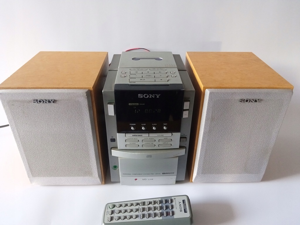 Mała wieża Sony PMC-DR45L pilot - 13930230873 - oficjalne archiwum Allegro