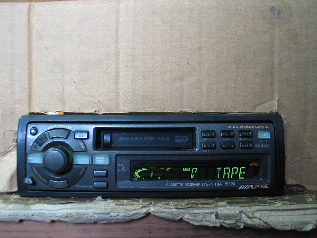 radio alpine TDA-7552R unikat okazja - 12605643982 - oficjalne archiwum ...