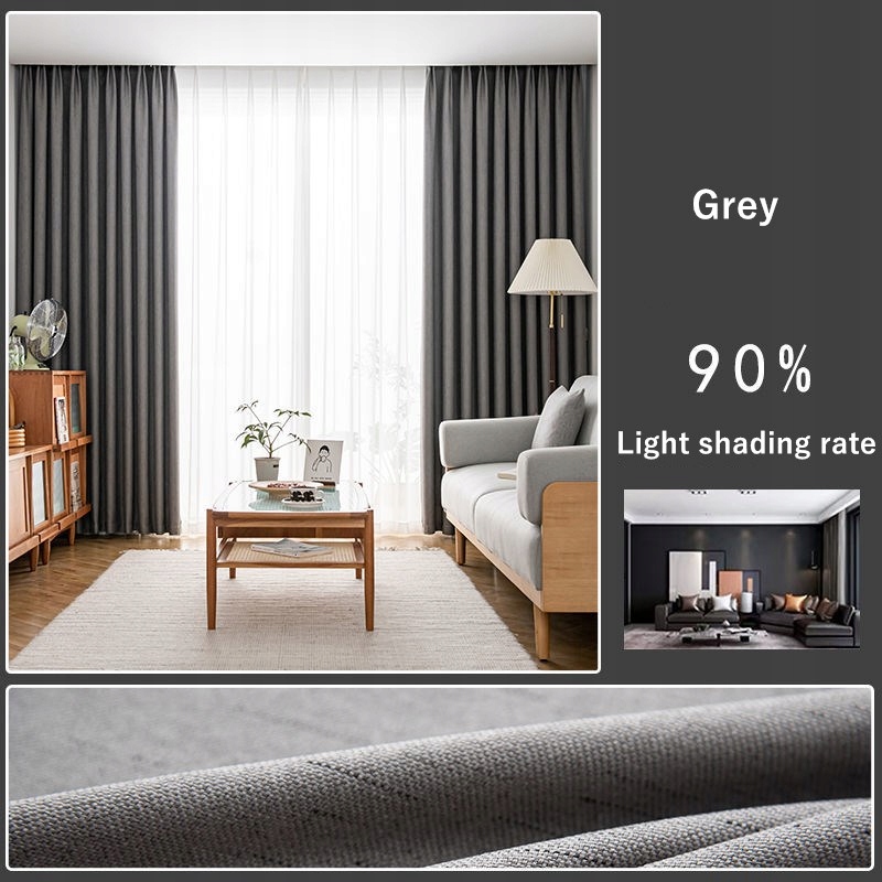 310cm wysokość zasłona do salonu nowoczesne szare - 13989732413 - oficjalne archiwum Allegro