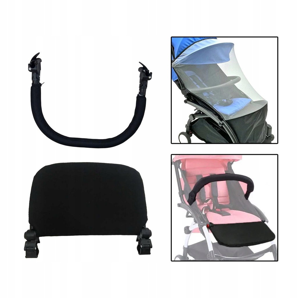 2Pcs Stroller Extension Footrest and Armrest Universal Footrest ...