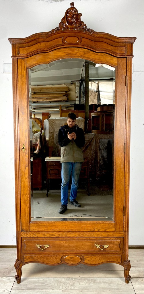 STYLOWA SZAFA LUDWIK ROCAILLE ROKOKO FRANCJA A30 - 12098429690 ...