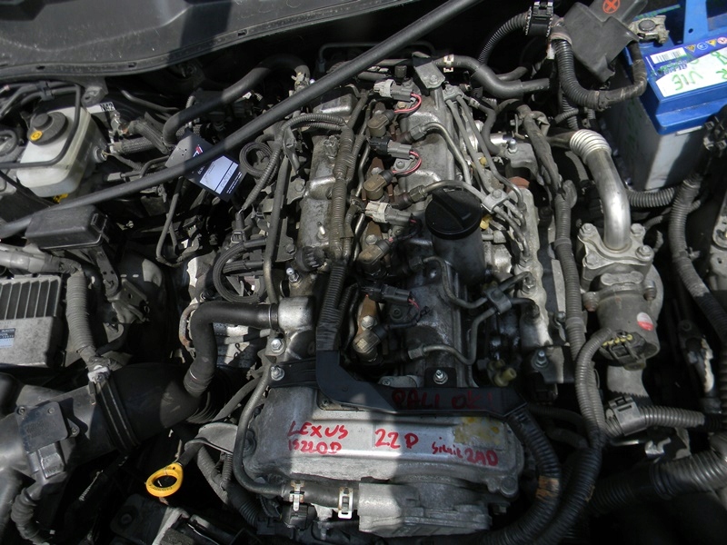 LEXUS IS 220D 2.2 D-CAT SILNIK 2AD-FHV KOMPLETNY - 12195584721 ...