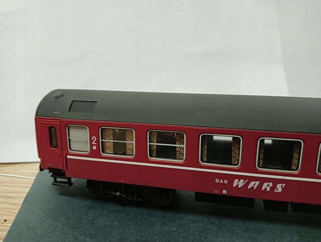 Wagon restauracyjny WARS PKP WRd BAR baza Tillig - 13026166920 ...