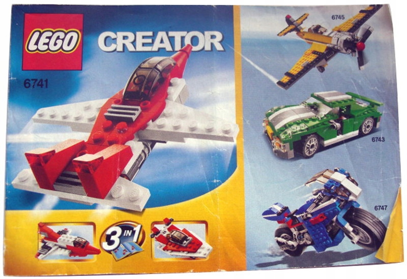 LEGO Creator 3 w 1 INSTRUKCJA do zestawu 6741 - 11793984134 - oficjalne ...
