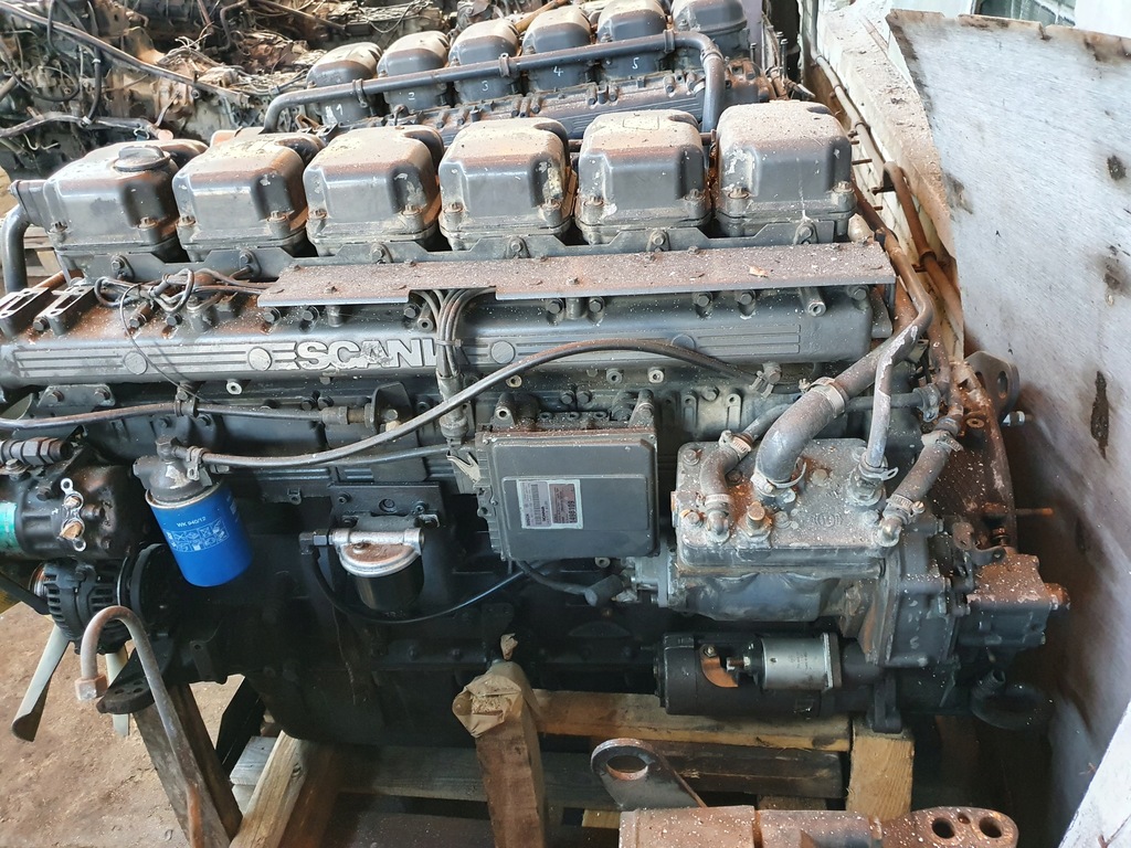 Silnik kompletny Scania 114 DC1104 2004r PDE - 9143199021 - oficjalne ...