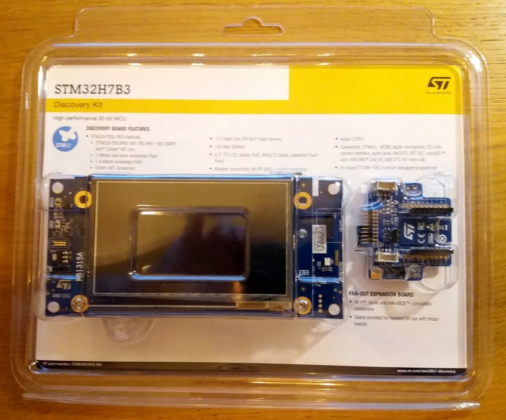 STM32H7B3I-DK Discovery kit with STM32H7B3LI - 13606632156 - oficjalne archiwum Allegro