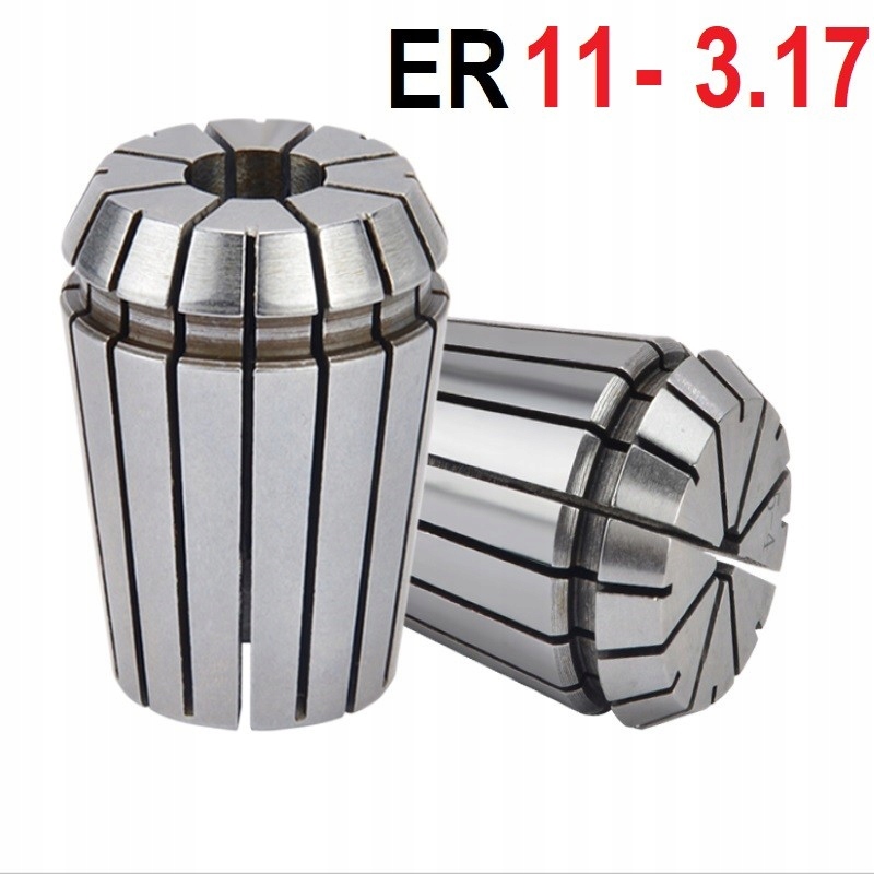 Tuleja zaciskowa ER11 FI 3.175 tulejka precyzyjna - 12136537889 - oficjalne archiwum Allegro