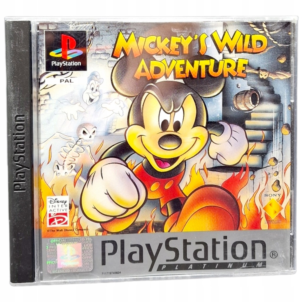 MICKEY'S WILD ADVENTURE PS1 Sony PlayStation (PSX) - 13103137041 ...