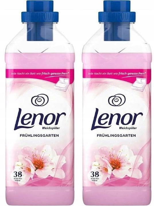 Niemiecki Lenor Fruhlingsgarten płyn do płukania 2x38 76 DE - 12596701213 - oficjalne archiwum ...