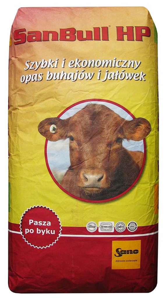 SANBULL HP 25kg Pasza białkowo-energetyczna opas - 9323655778 ...