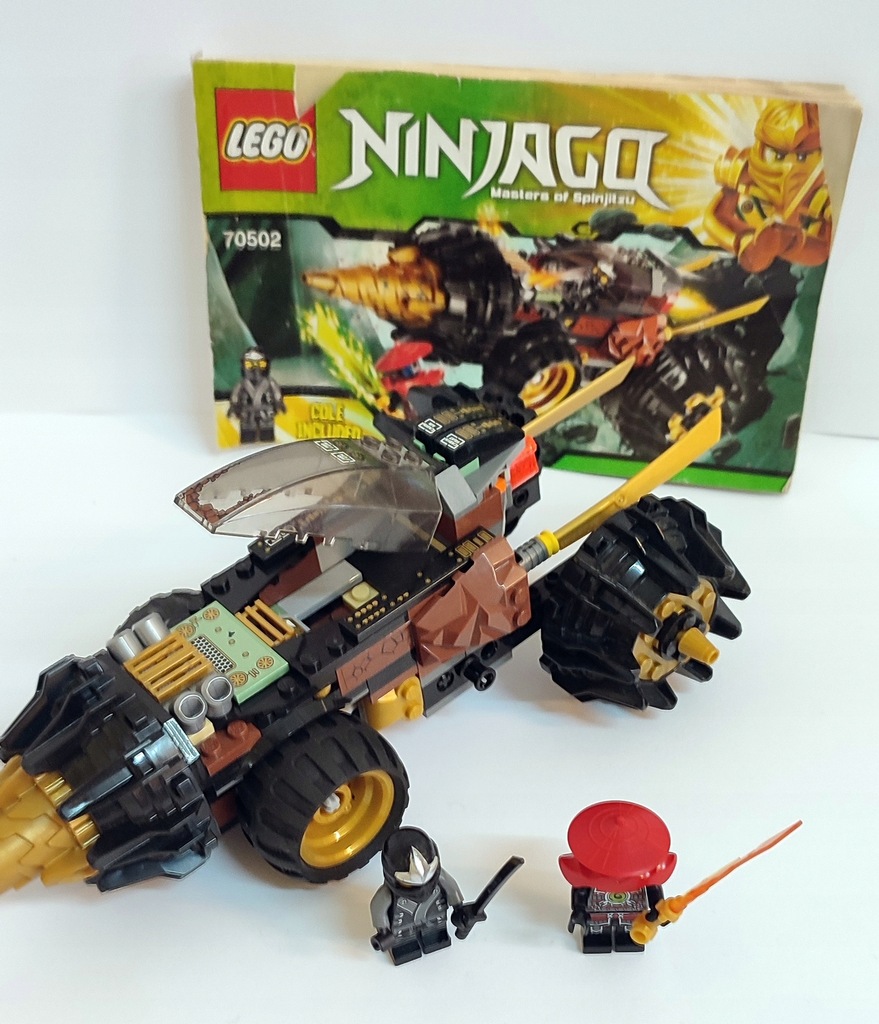 LEGO 70502 Ninjago Wiertło Cole'a 100% instrukcja - 12540120968 ...