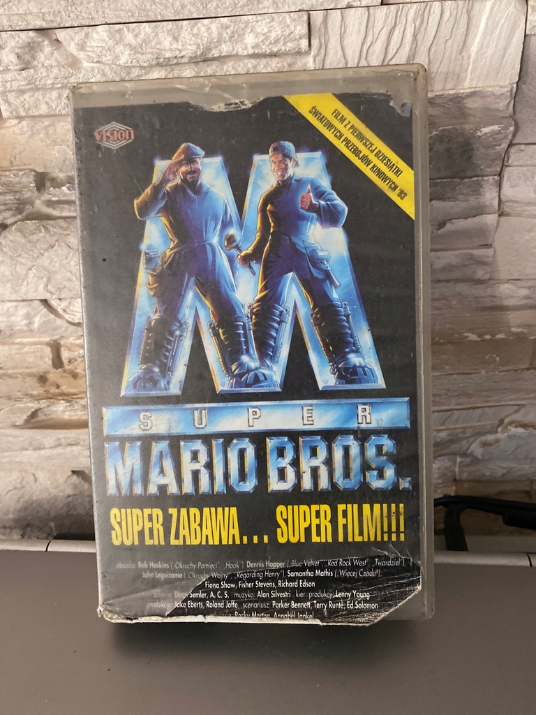 Super Mario Bros VHS - 12539375286 - oficjalne archiwum Allegro