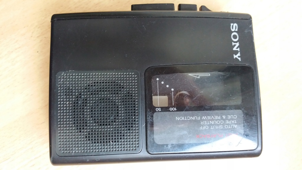 Walkman / dyktafon SONY TCM-S65 - 12167371750 - oficjalne archiwum Allegro