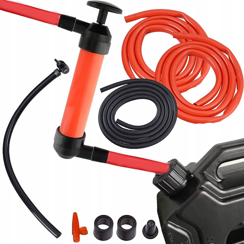 POMPKA RĘCZNA DO SPUSZCZANIA PALIWA OLEJU WODY POWIETRZE 3W1 ...