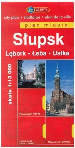 Słupsk Plan miasta Mapa turystyczna Słupska - 12300739676 - oficjalne ...