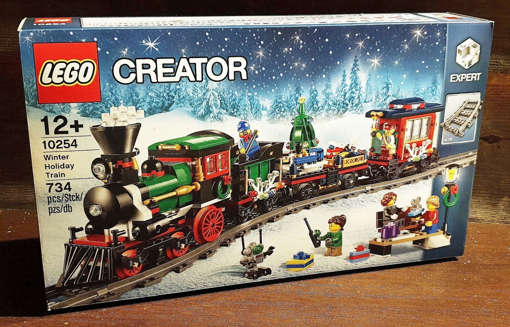 LEGO 10254 Creator Expert Świąteczny pociąg - 11437469864 - oficjalne ...