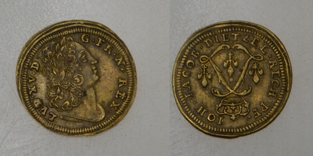 Francja Ludwik XV liczman XVIII wiek BCM - 12904382530 - oficjalne ...