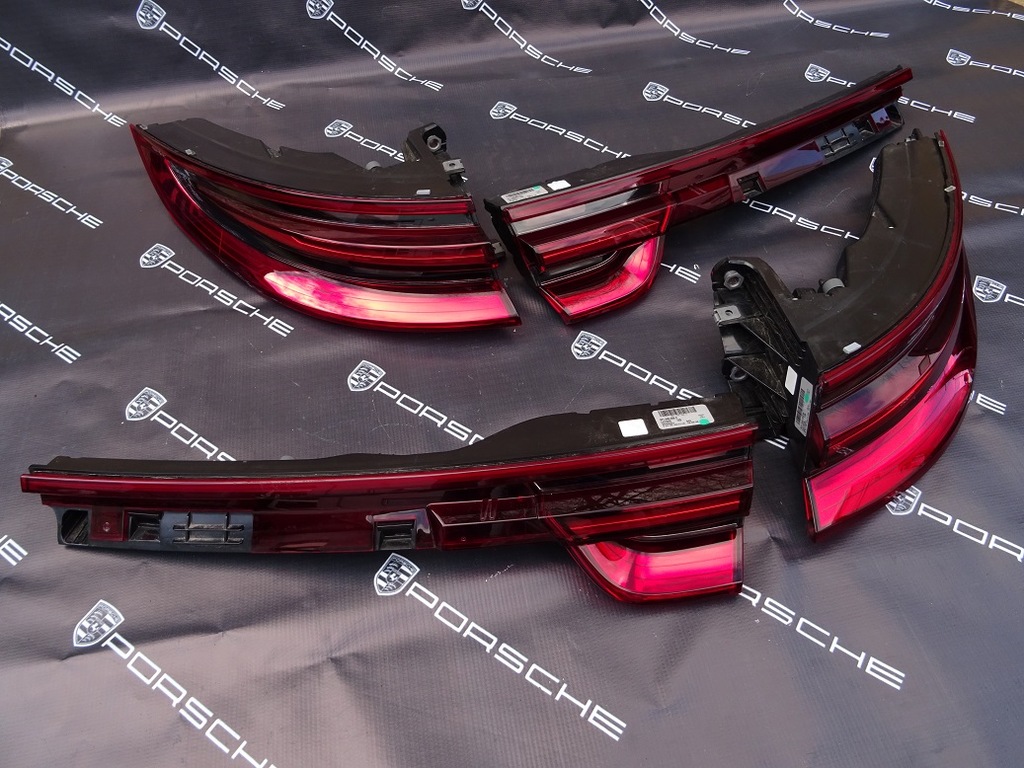 Komplet Lamp Lampy Tył PORSCHE PANAMERA 971 - 7164785405 - oficjalne ...