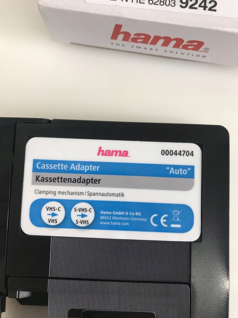 Adapter kaset VHS-C na VHS Hama 44704 - 12306555224 - oficjalne ... Adapter kaset VHS-C na VHS Hama 44704 - 12306555224 - oficjalne ...