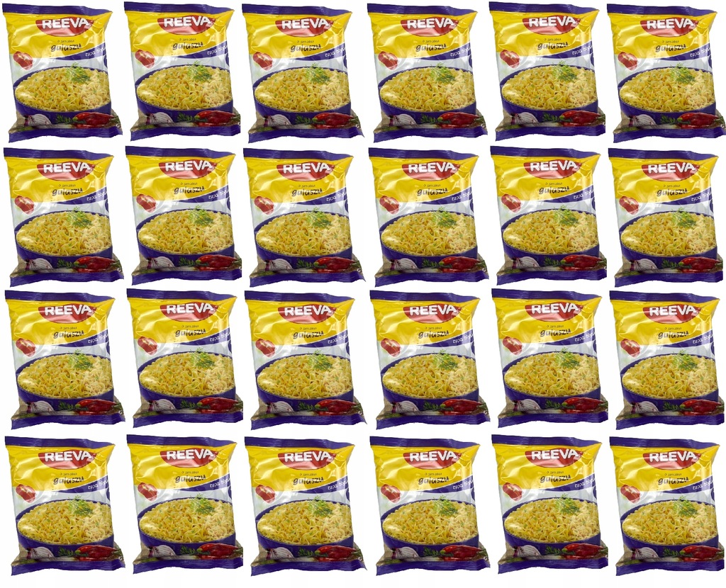 Reeva zupka błyskawiczna o smaku gulaszu 62g - 15115077017 - oficjalne ...