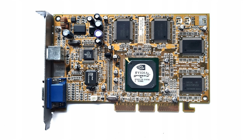 RETRO KARTA GRAFICZNA PROLINK GEFORCE2 Ti 64MB TITANIUM NVG2TAL AGP ...