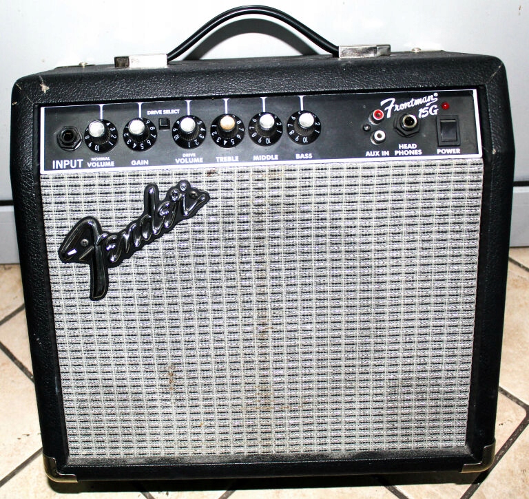 WZMACNIACZ GITAROWY FRONTMAN 15G - 11363454355 - oficjalne archiwum Allegro