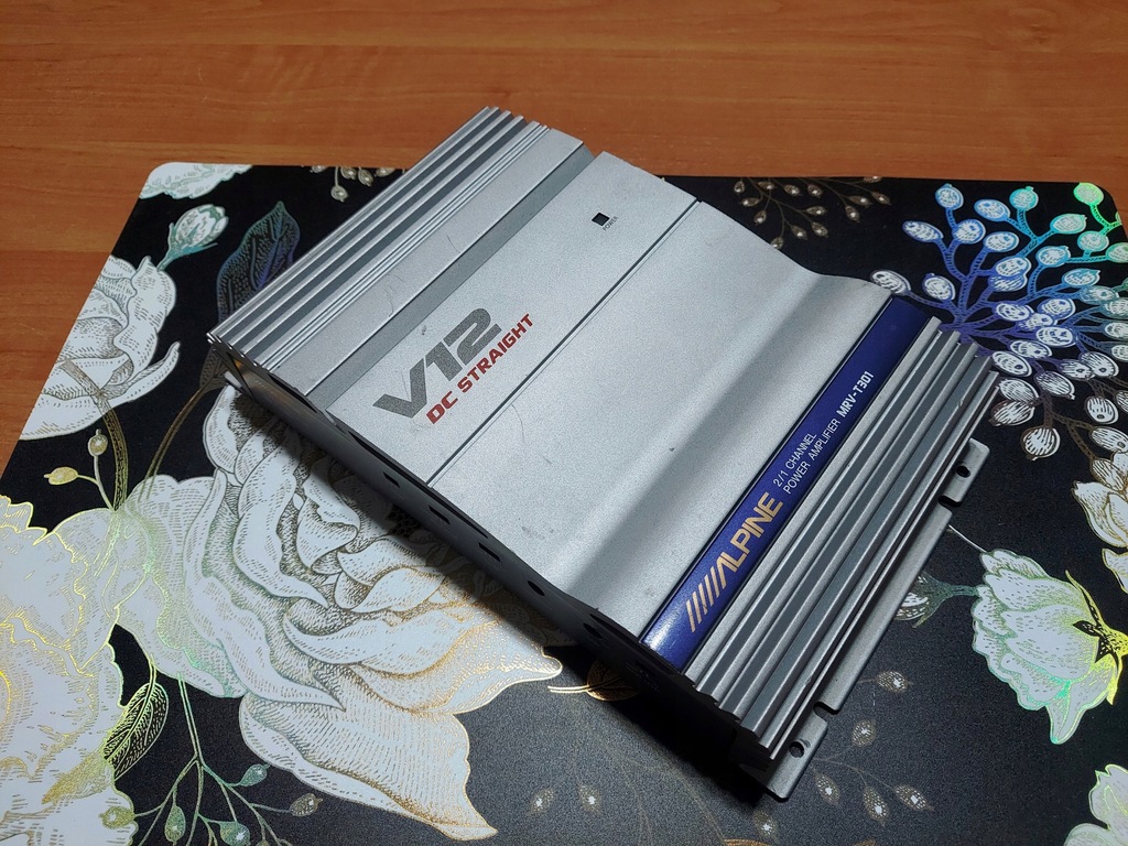 Wzmacniacz samochodowy 2-kanałowy Alpine V12 MRV-T301 - 14772450288 - oficjalne archiwum Allegro