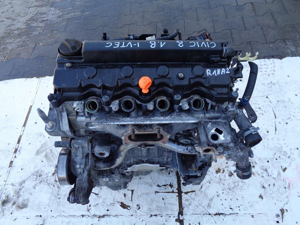 SILNIK R18A2 HONDA CIVIC 8 1.8 I-VTEC 66 TYS KM - 9185422291 ...