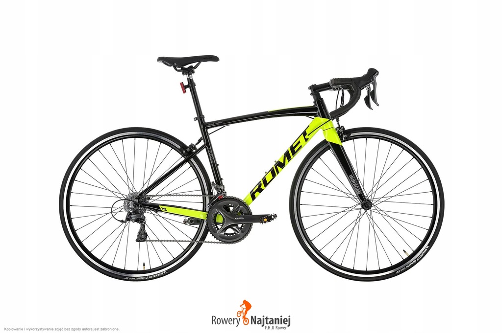 Rower szosowy ROMET HURAGAN 2 28 L 53 cm czarny - 12602194877 ...