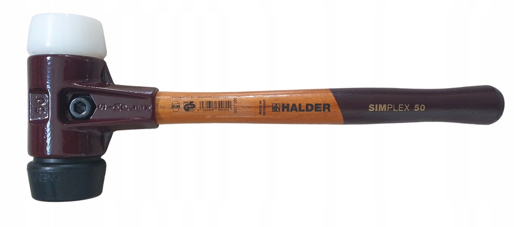 Młotek Halder SIMPLEX 50mm GUMA - SUPERPLASTIK - 9573635815 - oficjalne archiwum Allegro
