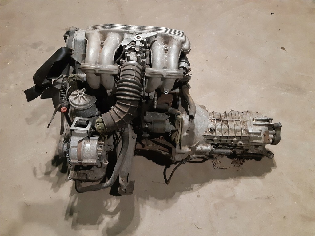 SILNIK KOMPLETNY ZE SKRZYNIĄ BIEGÓW M40b16 BMW E30 - 13688805849 ...