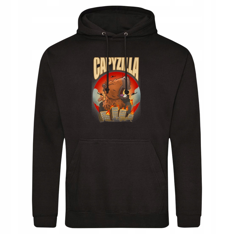 Capyzilla kapibara capybara Bluza kapturem Czarna - 13689849646 ...