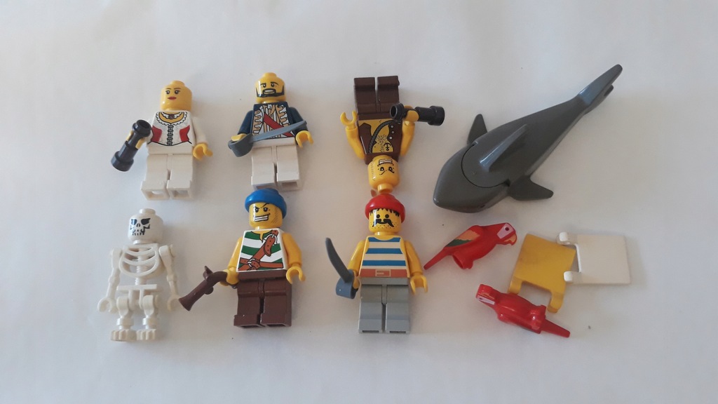 Lego Pirates ludziki figurki Piraci rekin - 12839193111 - oficjalne ...