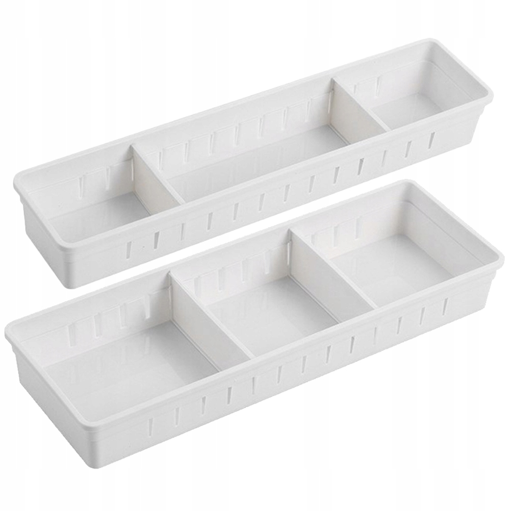 Compartment Storage Boxes Drawer Bin Grid 2 Pcs - 13537471431 ...