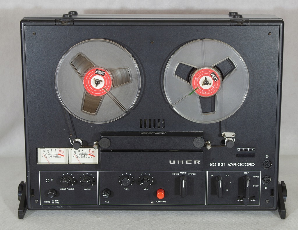 Magnetofon szpulowy Uher SG 521 VARIOCORD - 13834554658 - oficjalne archiwum Allegro