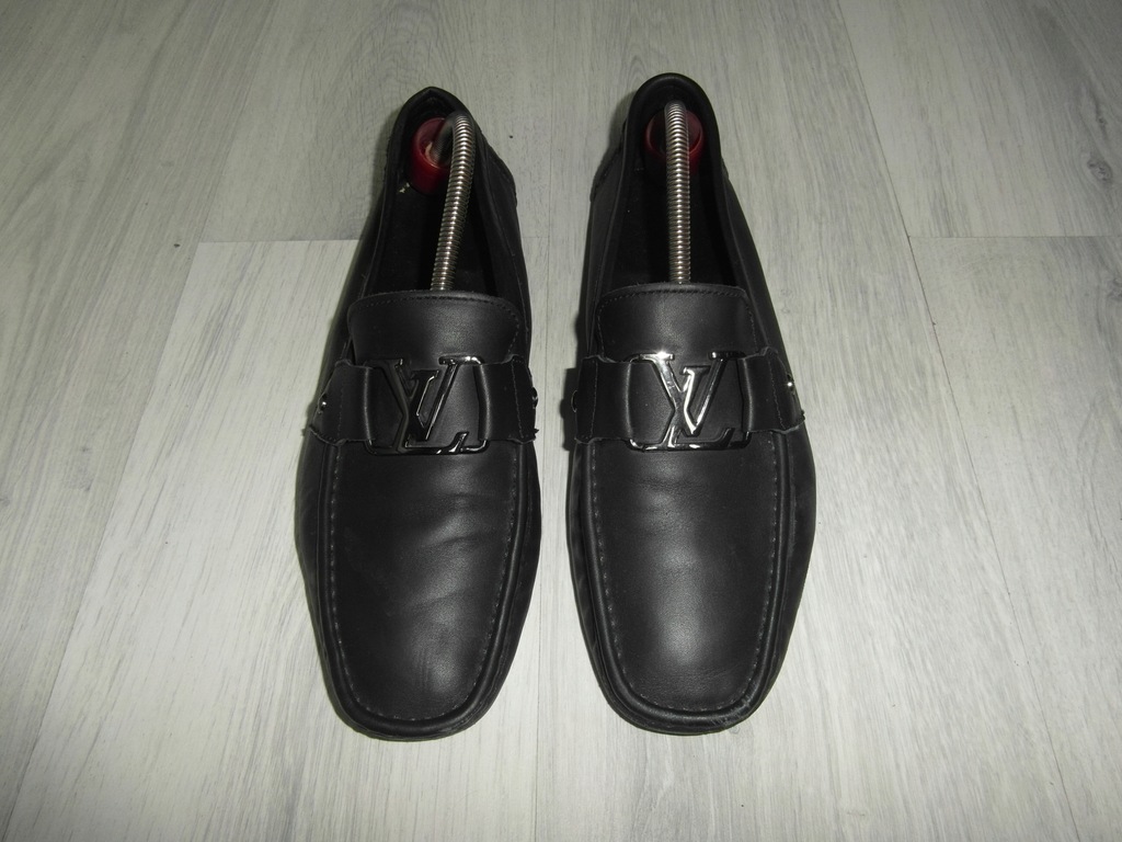 LOUIS VUITTON_MOKASYNY__BUTY MĘSKIE_SKÓRA_43_28 CM - 13607779653 - oficjalne archiwum Allegro
