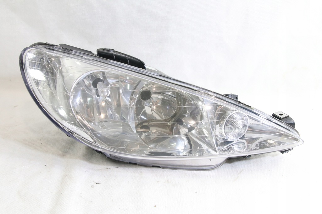 Reflektor Lampa H7 Europa Peugeot 206 1998-2005 - 12387777932 - oficjalne archiwum Allegro
