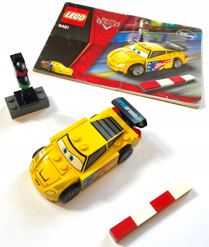 LEGO DISNEY CARS 9481 Jeff Gorvette - 13161552048 - oficjalne archiwum ...