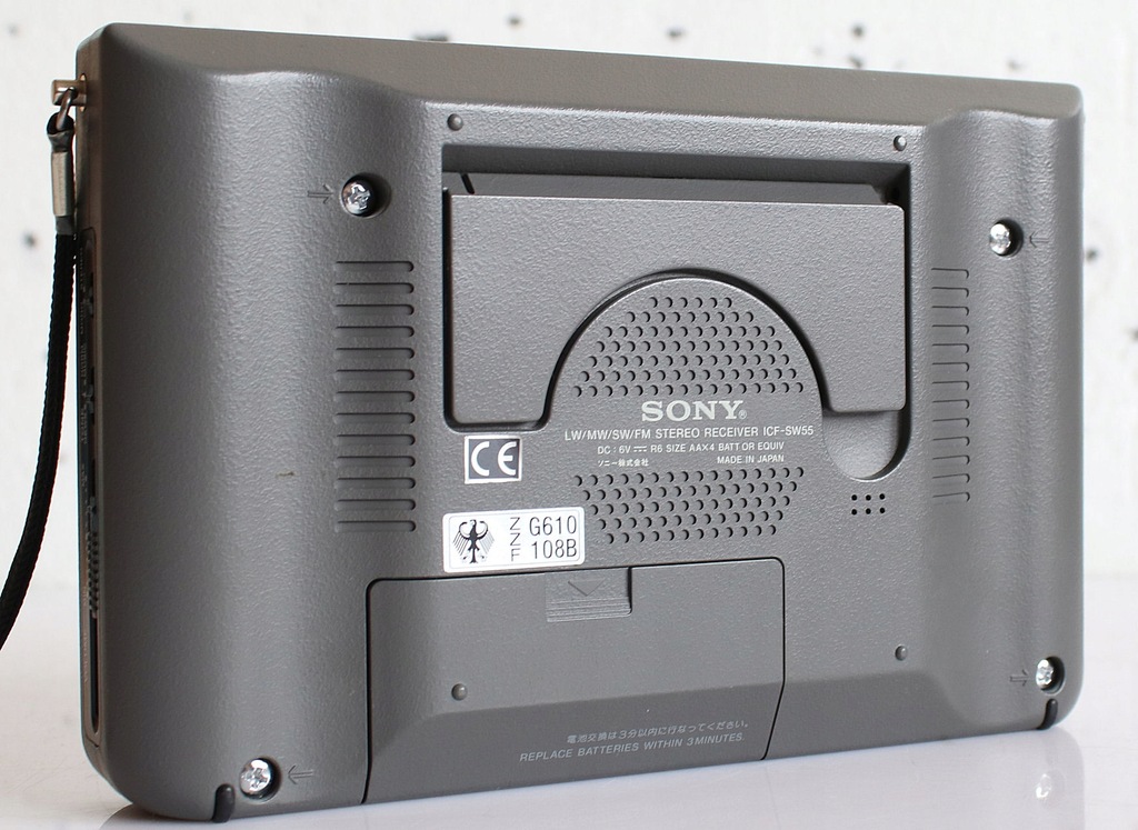 SONY ICF-SW55 Wide World Receiver Portable Radio - 8279196523 ...