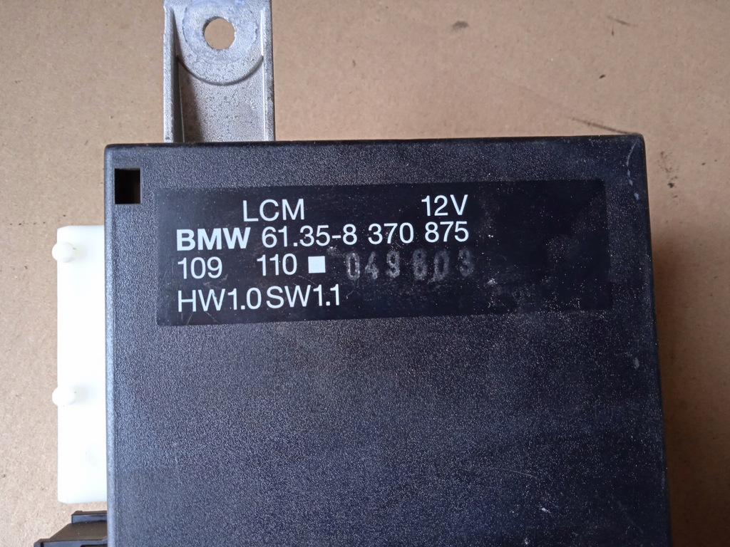 BMW E38 E39 MODUŁ ŚWIATEŁ LCM 8370875 - 12307687477 - oficjalne ...
