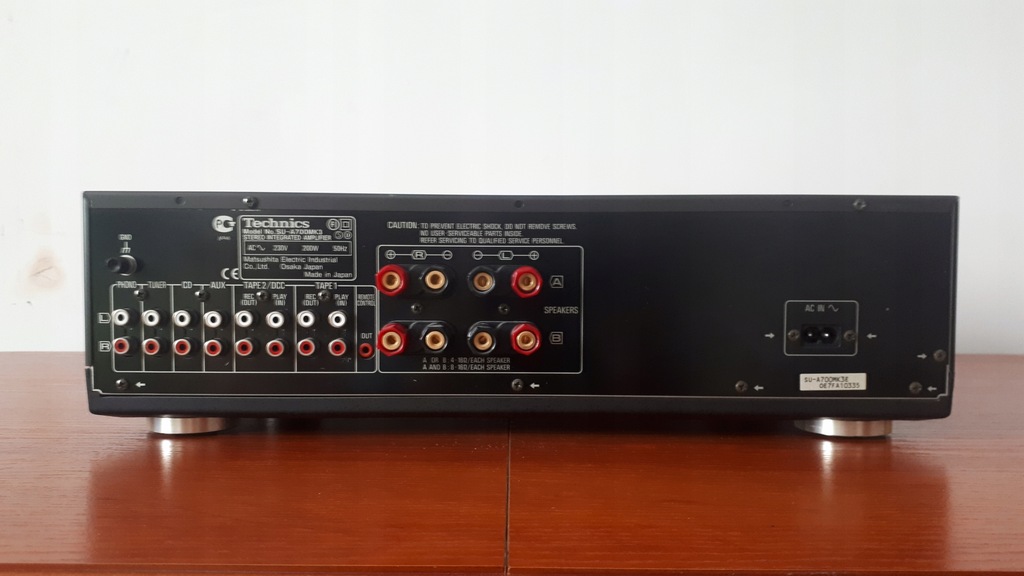Wzmacniacz Technics SU-A700 mk3 + PILOT - 8506906719 - oficjalne archiwum Allegro