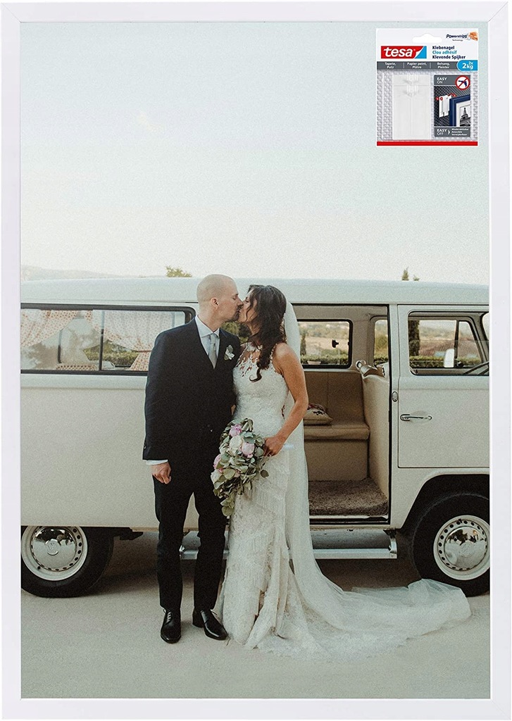 CABBEL - Ramka na zdjęcia biała 60 x 80 + Tesa - 12252119739 ...