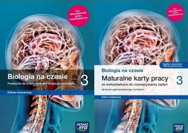 ZESTAW BIOLOGIA NA CZASIE DO 3 KLASY LICEUM LO PODRĘCZNIK + KARTY PRACY ZR - 16343251450 ...