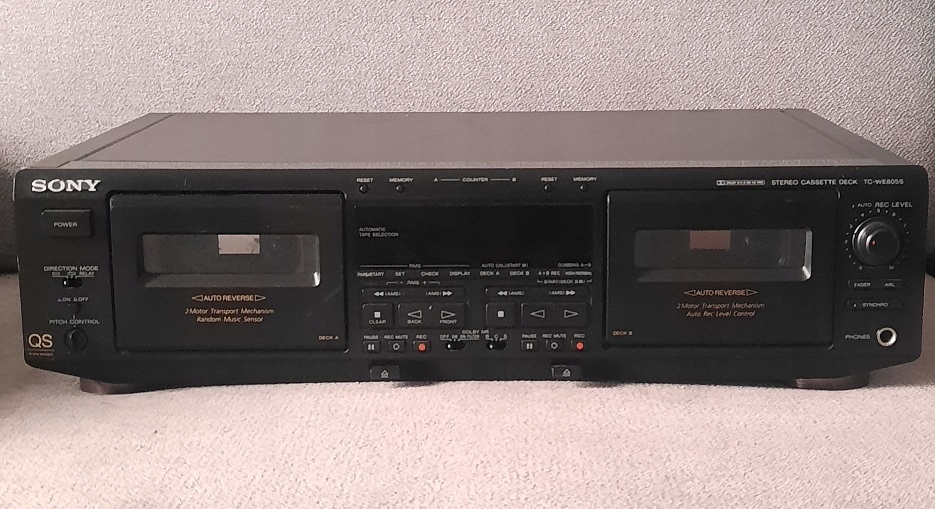 Magnetofon/deck SONY TC-WE805S, klasa QS ! - 13138469339 - oficjalne ...