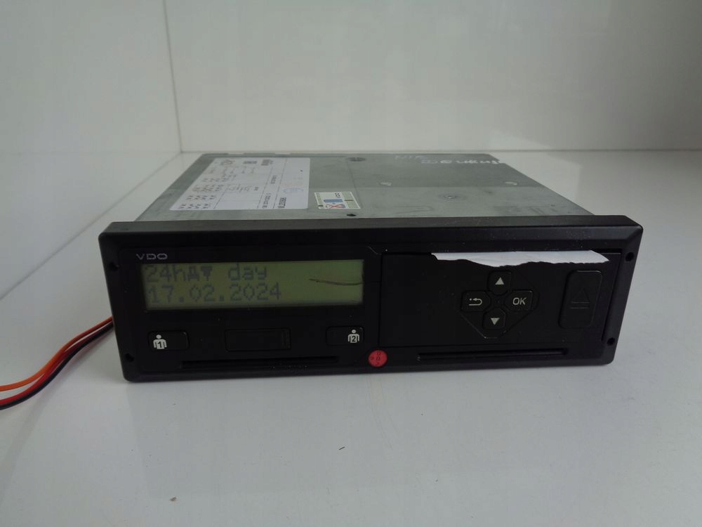 TACHOGRAF VDO 12V MITSUBISHI CANTER FUSO ML233896 2017r. R2.2 TACHO R2 ...