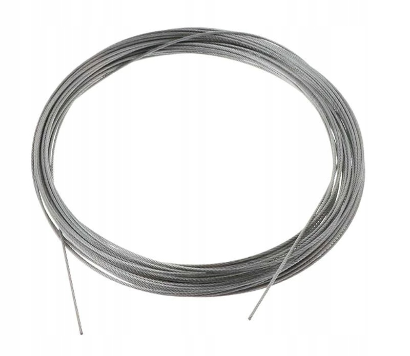 Lina Stalowa Nierdzewna Powlekana PVC 1/2,2mm 50m - 12911896491 - oficjalne archiwum Allegro