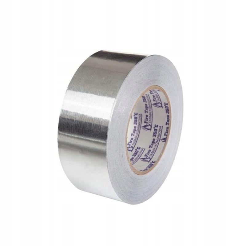 TAŚMA ALUMINIOWA FIRE TAPE +350°C 50/50 50M - 12849555974 - oficjalne ...