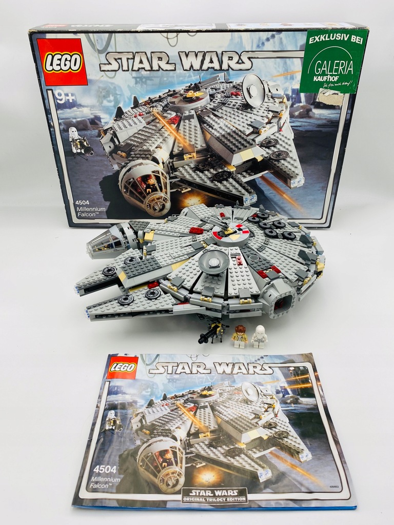 Lego 4504 Millennium Falcon Star Wars BOX space - 11056311266 ...