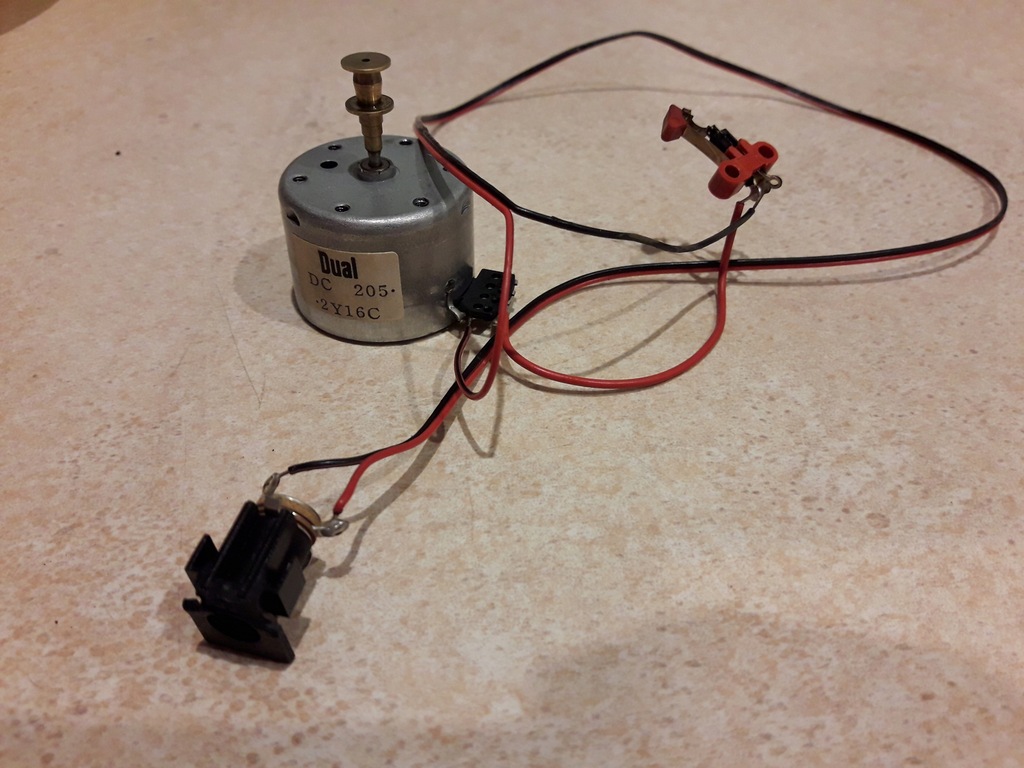 Silnik gramofon DUAL DC 205 SPRAWNY cs455 gold - 13121906985 ...